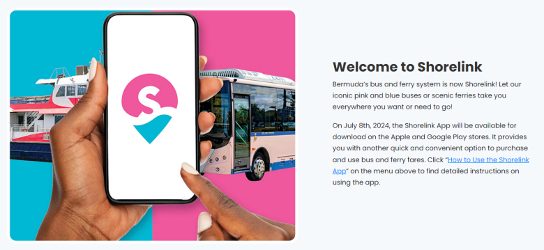 Ministry of Transport Announces Launch of Shorelink App for Bermuda's Public Transportation ...